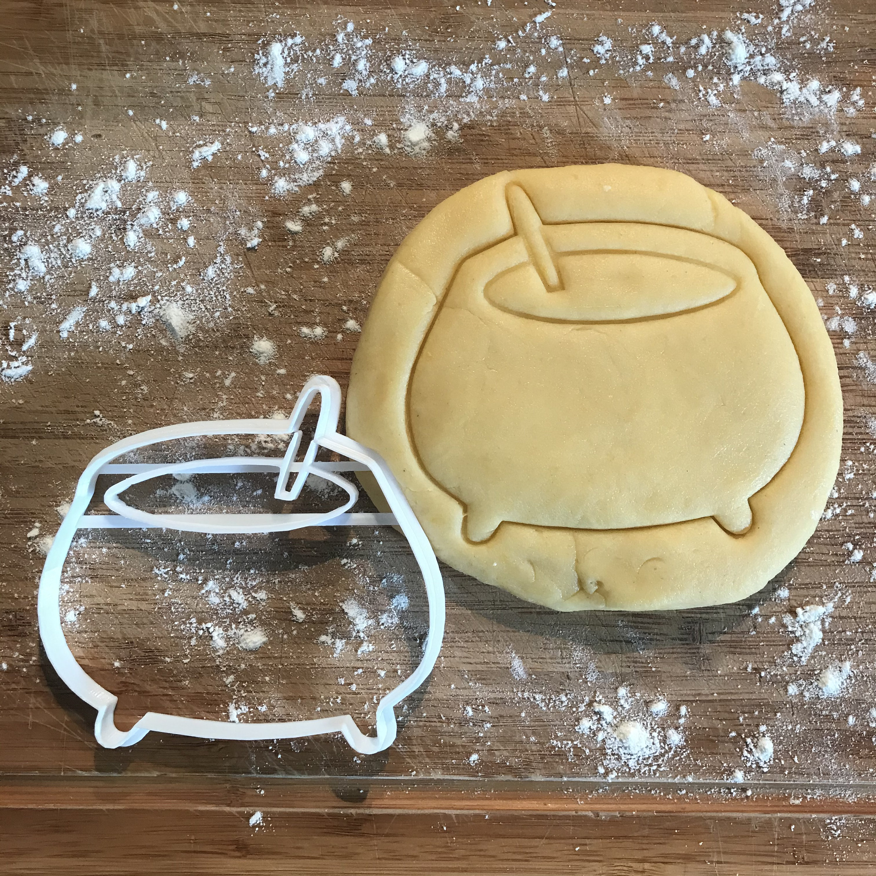 Witch Cauldron Cookie Cutter Halloween Cookies Halloween | Etsy