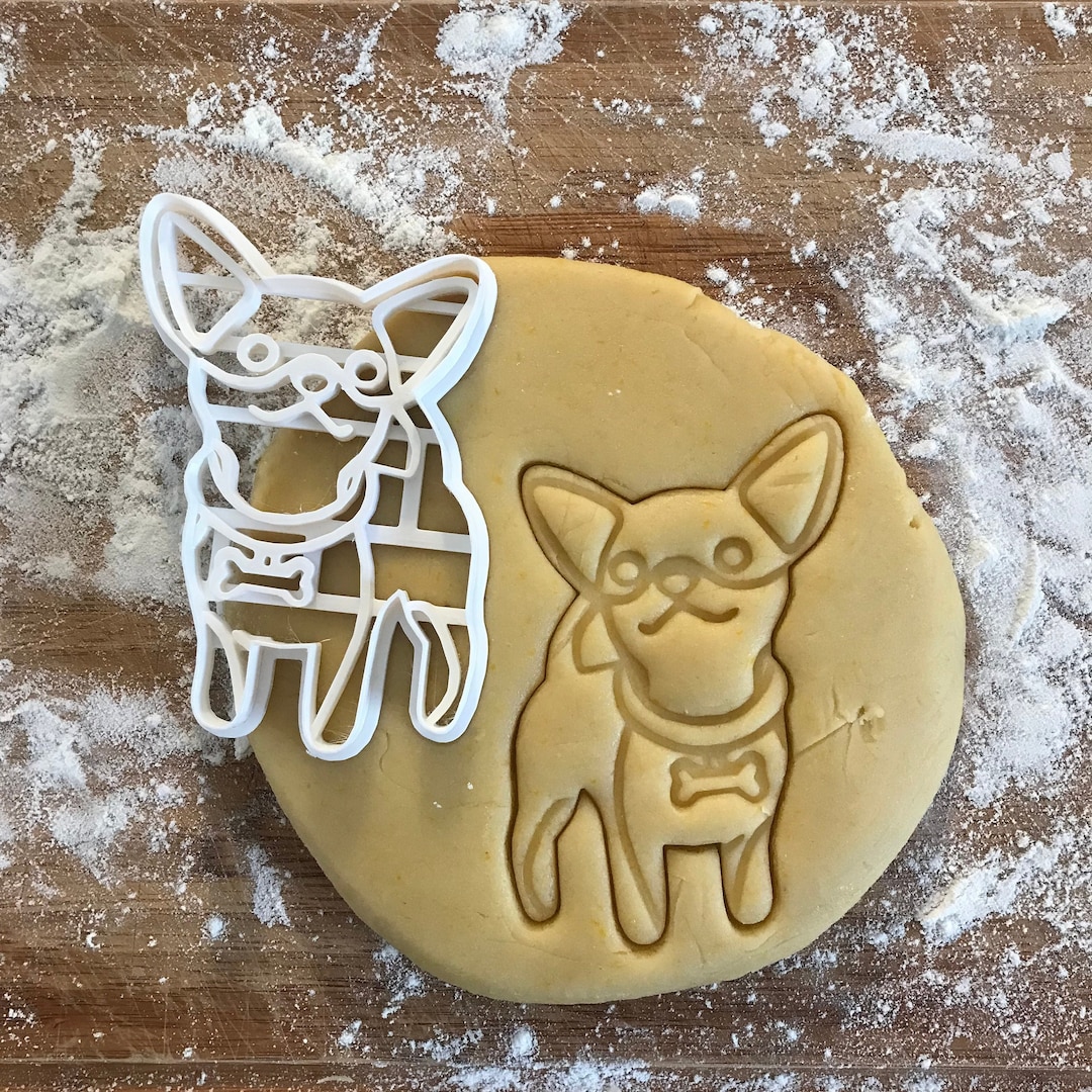 Chihuahua Cookie Cutter, Chihuahua Gifts, Chihuahua Mom, Mexico Dog ...