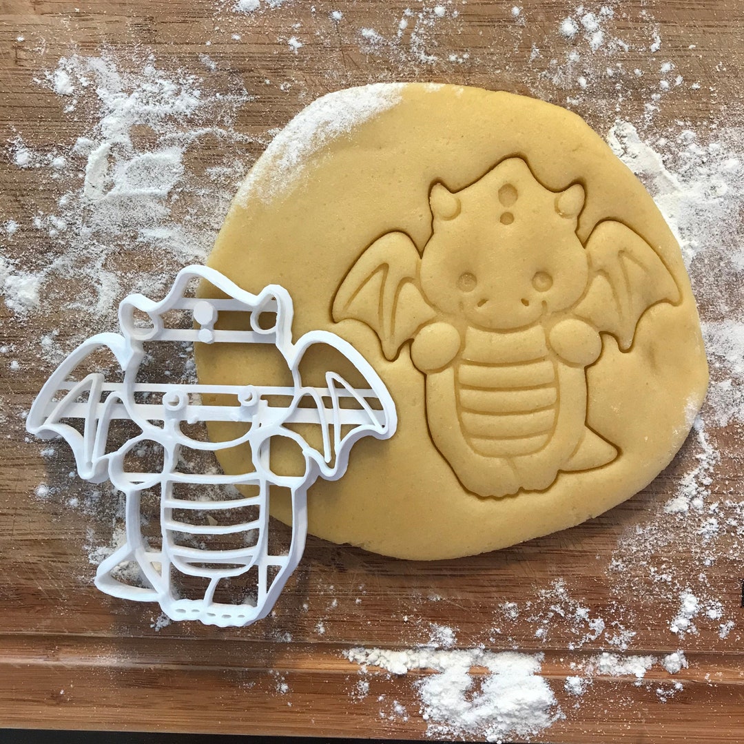 Dragon Cookie Cutter, Dragon Lover Gift, Myth Cookie Cutter, Baby ...