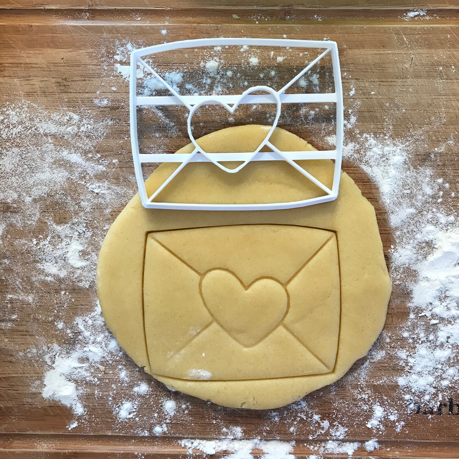 Love Letter Cookie Cutterorigami Envelope Cookies Fondant - Etsy
