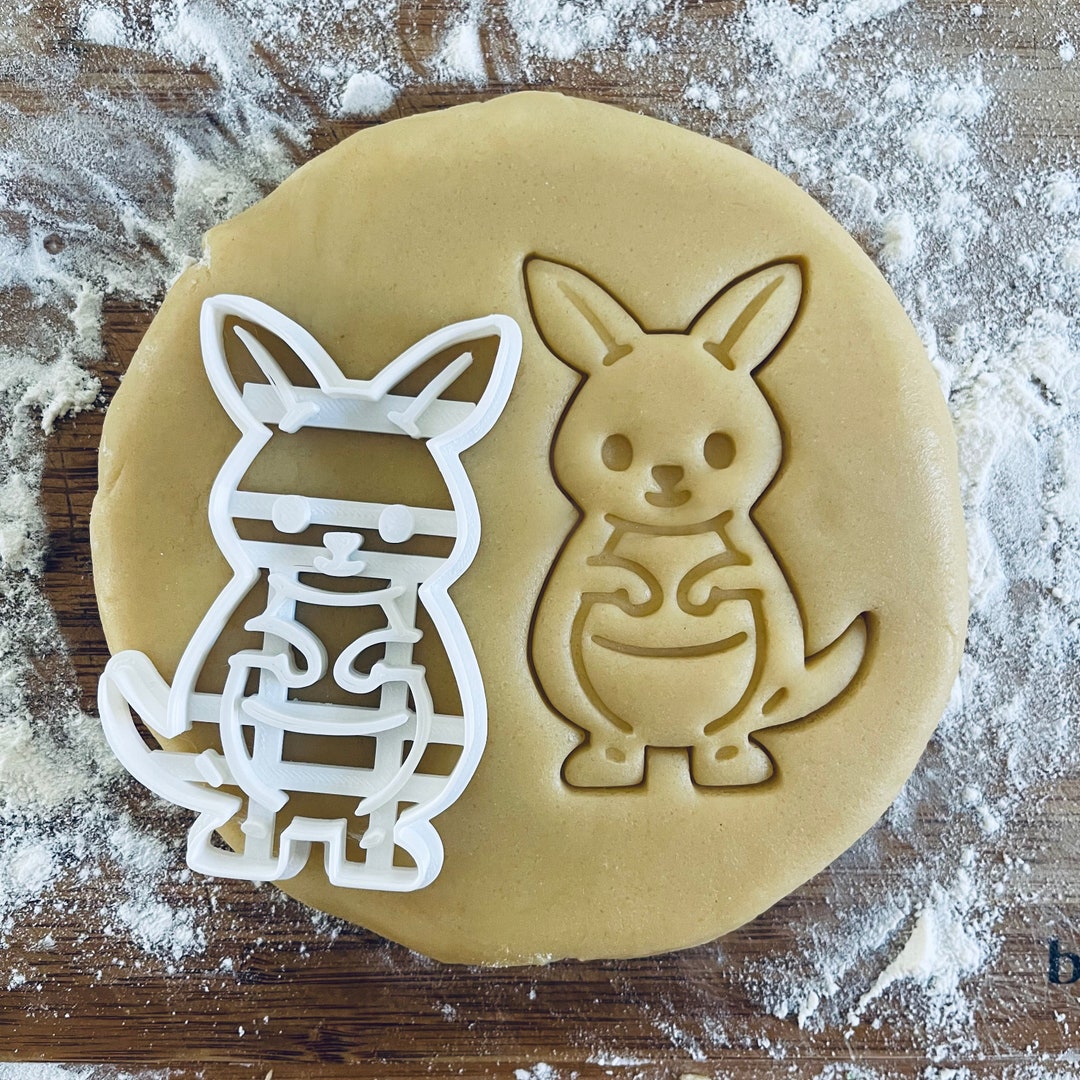 Kangaroo Cookie Cutter, Australian Animals, Cute Aussie Wildlife ...