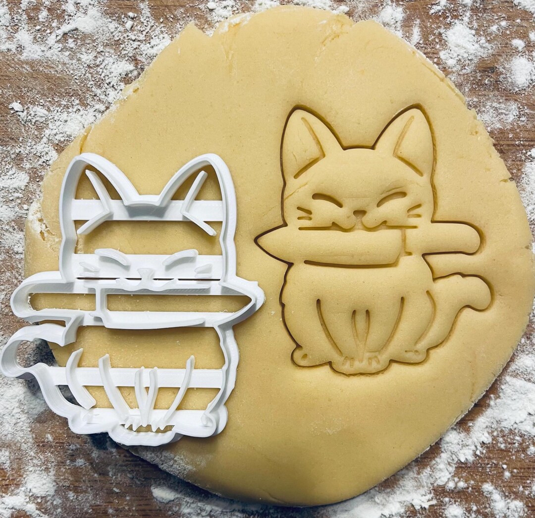 Cat With Knife Cookie Cutter, Psycho Cat, Witchy Magical, Murder ...