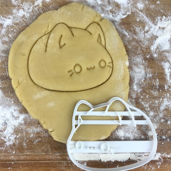 Cute Cat Cookie Cutter Cat Lover Gift Fondant Clay Cutter | Etsy