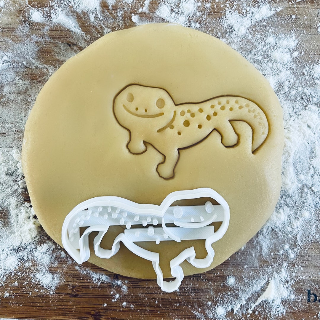 Gecko Cookie Cutter, Leopard Gecko Gifts, Lizards Kids Party Ideas, Cute Pet Reptile Lizard ...