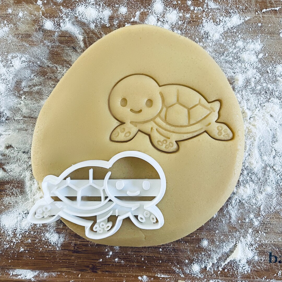 Sea Turtle Cookie Cutter, Green Sea Turtles, Nautical Cutter, Biscuit ...