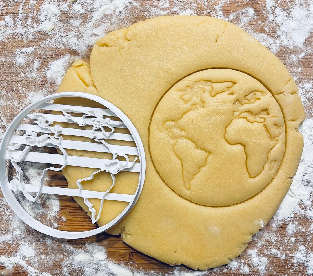Planet Earth Cookie Cutter, Globe Universe, Science Cokkie Cutter ...