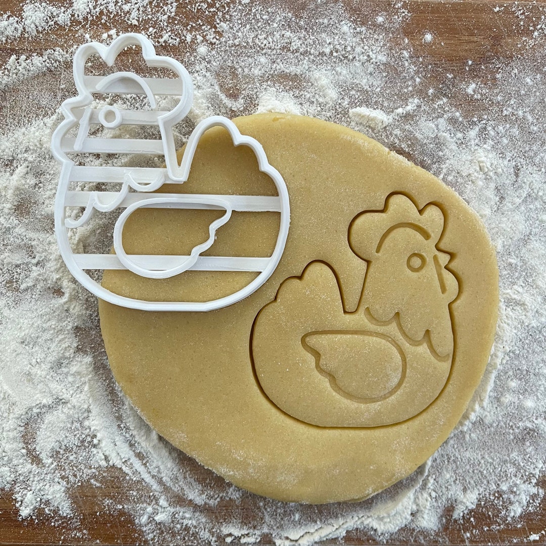 Rooster Cookie Cutter, Easter Cookie Cutters, Easter Egg Hunt, Kawaii ...