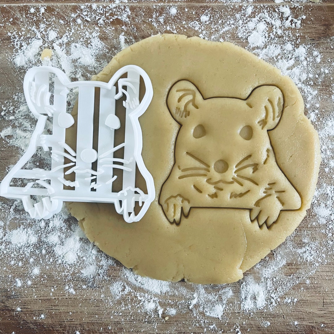 Rat Cookie Cutter, Cute Rat Biscuits, Rodent Cookies, Kids Party Ideas ...