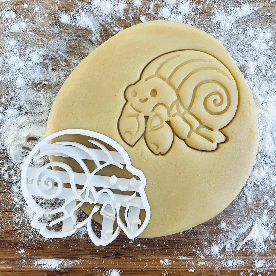 Hermit Crab Cookie Cutter, Crab Biscuit, Nautical Cutter, Biscuit ...