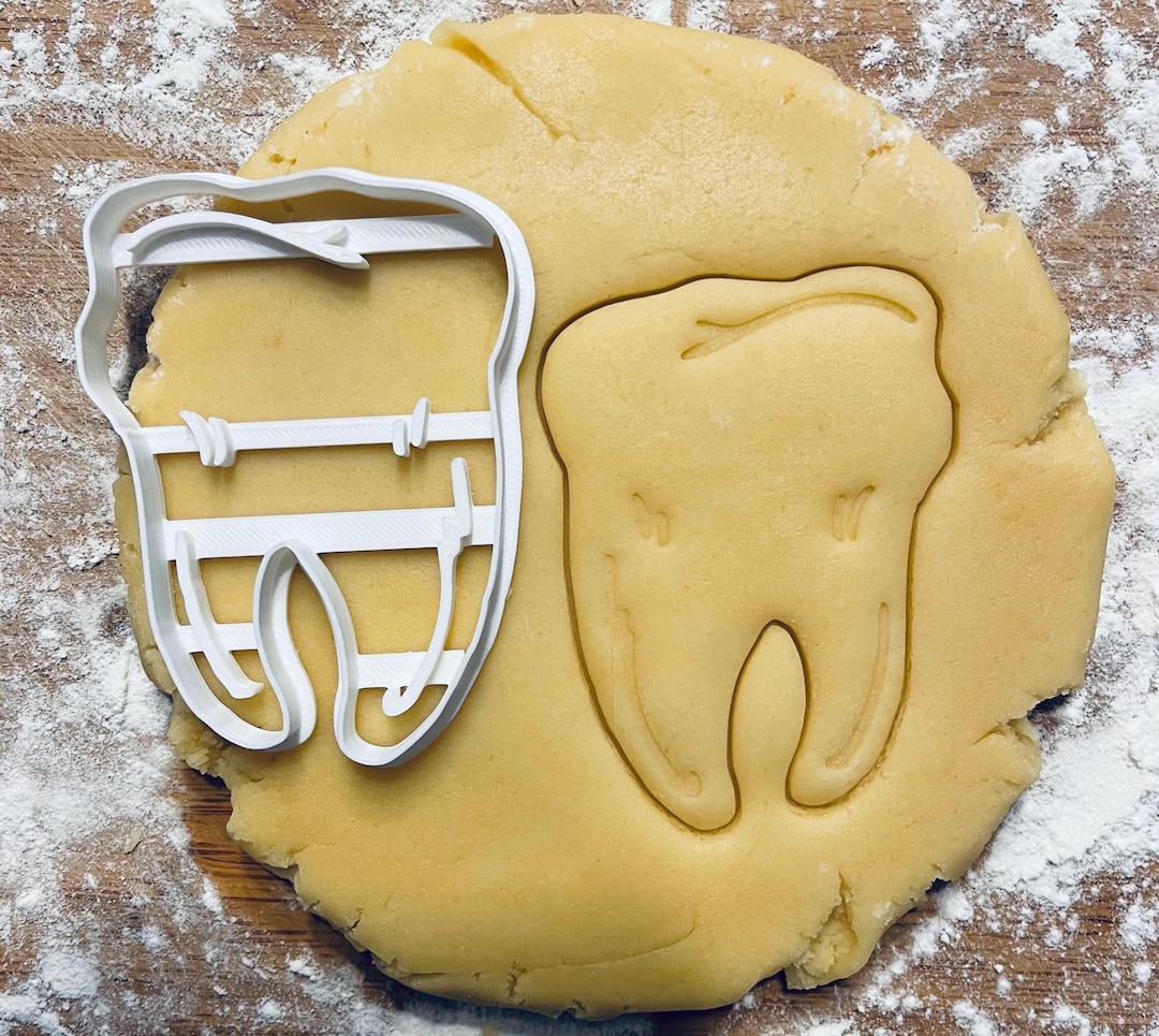 Anatomical Teeth Cookie Cutter, Tooth Jaw Gum, Future Dentist, Gifts ...