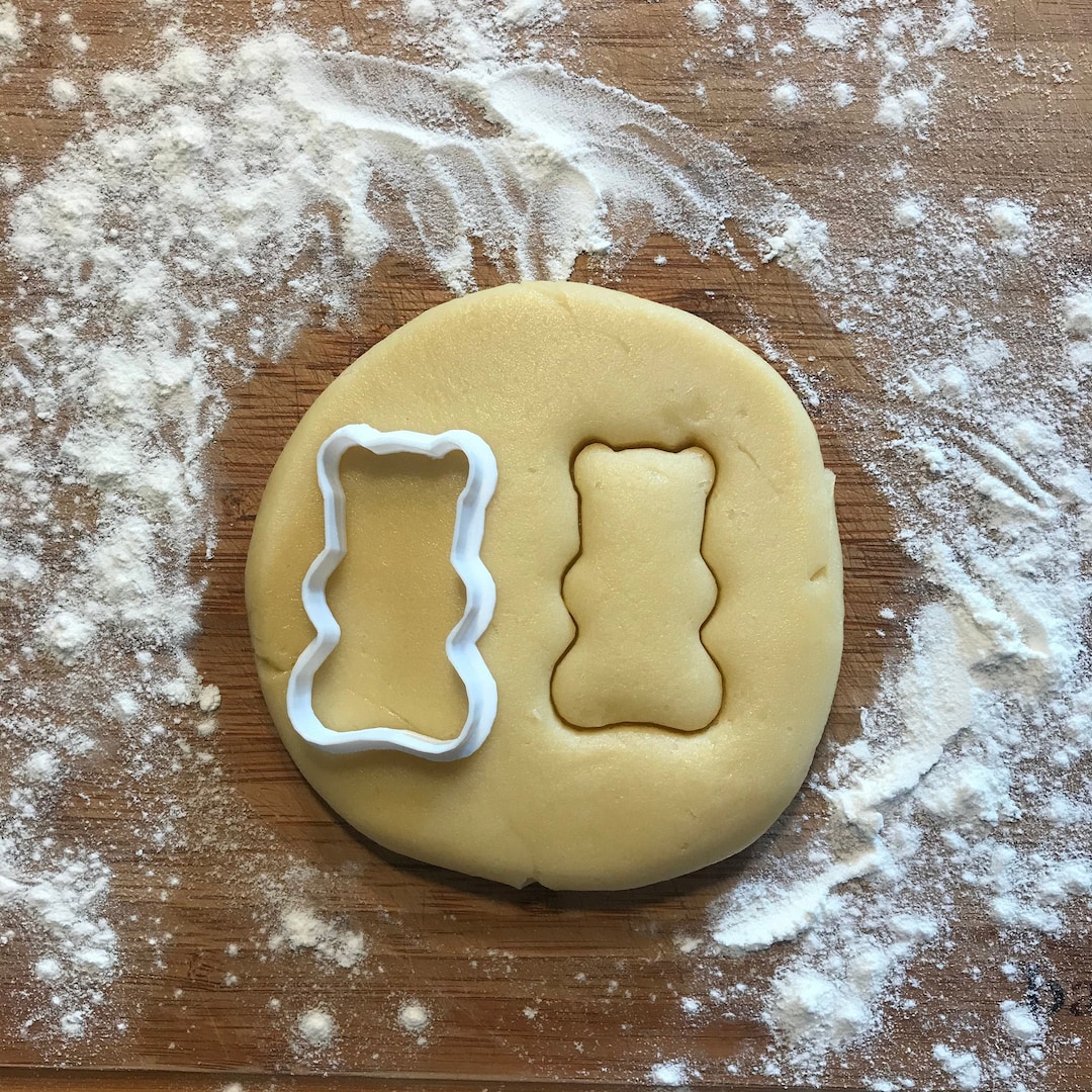 Gummy Bear Cookie Cutter, Bear Cookies, Polymer Clay Cutter, Animal ...