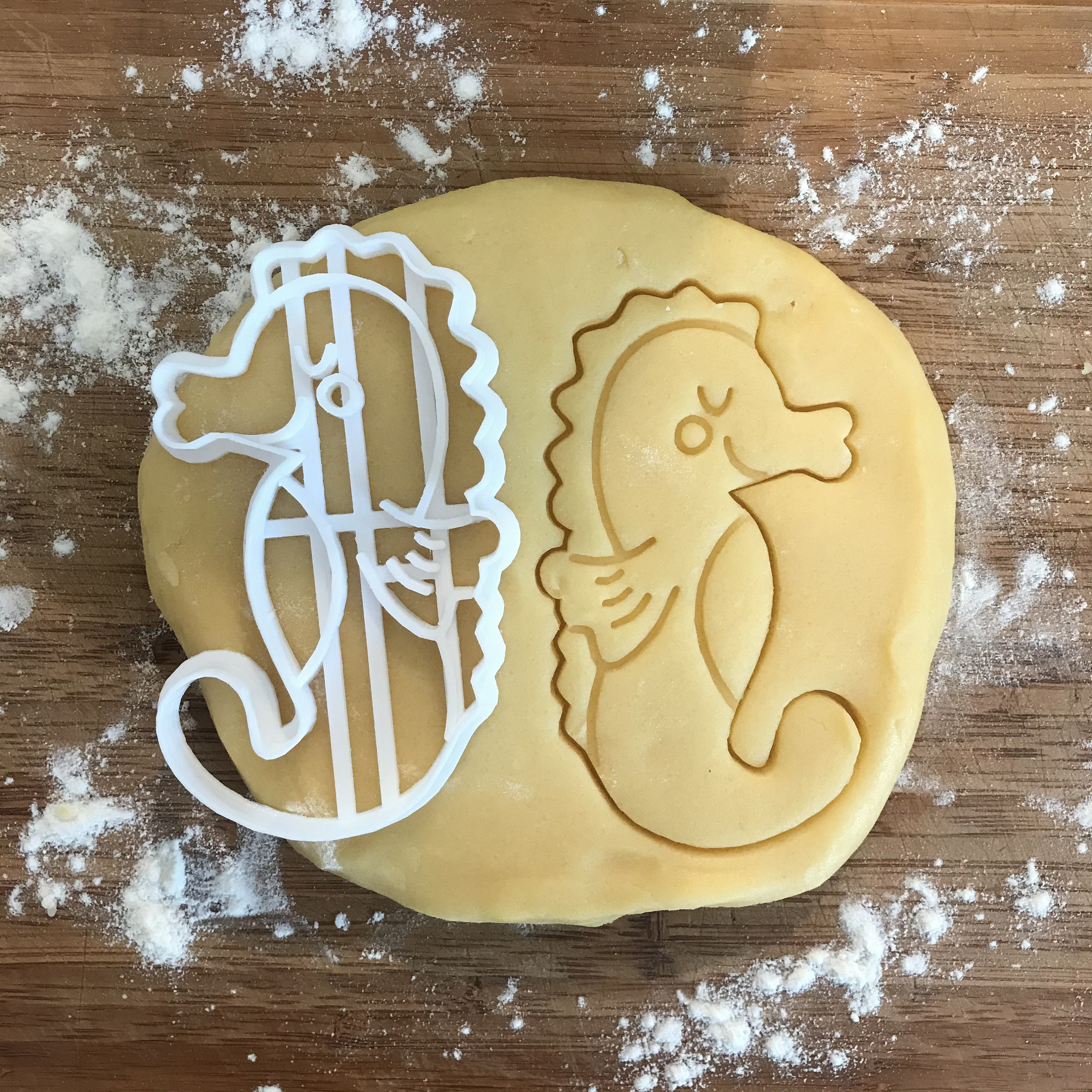 Seahorse cookie cutter Ocean birthday favor fondant clay - Etsy España
