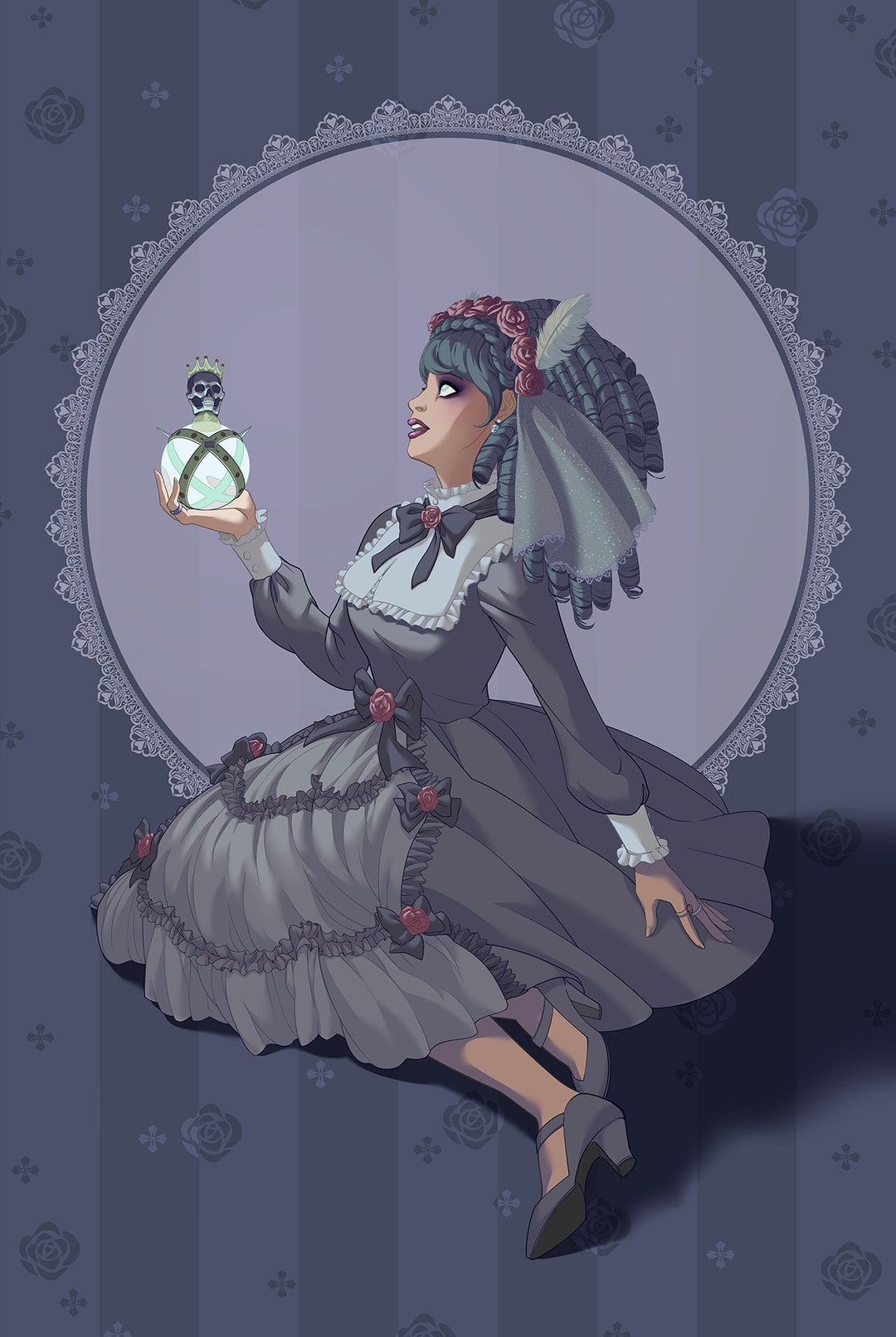 Regal Orb Print - Etsy