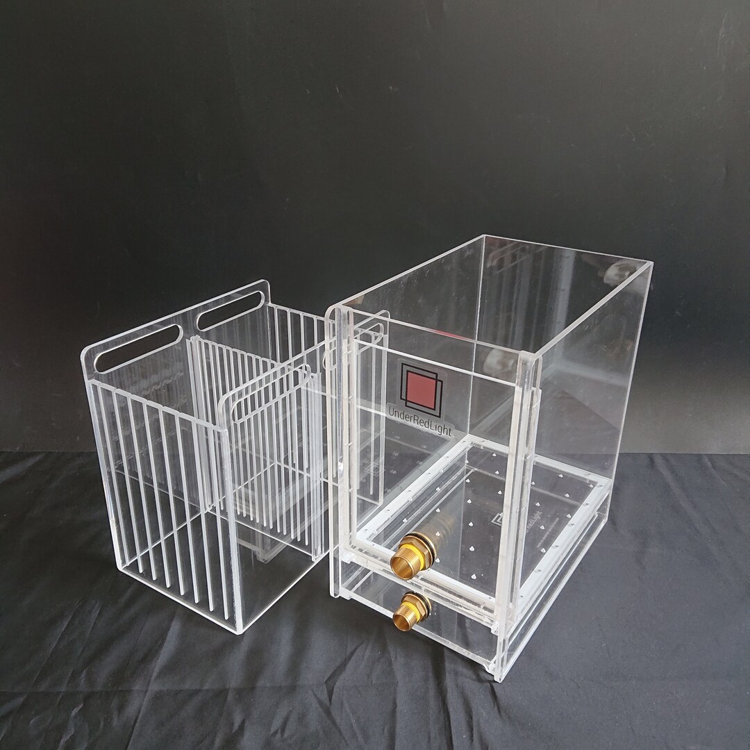 Universal Large Format Film Washer 4x5 5x7 8x10 Sheets | Basket System ...