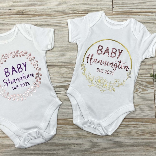 Personalised Baby Grow - Make Your Own Baby Grow