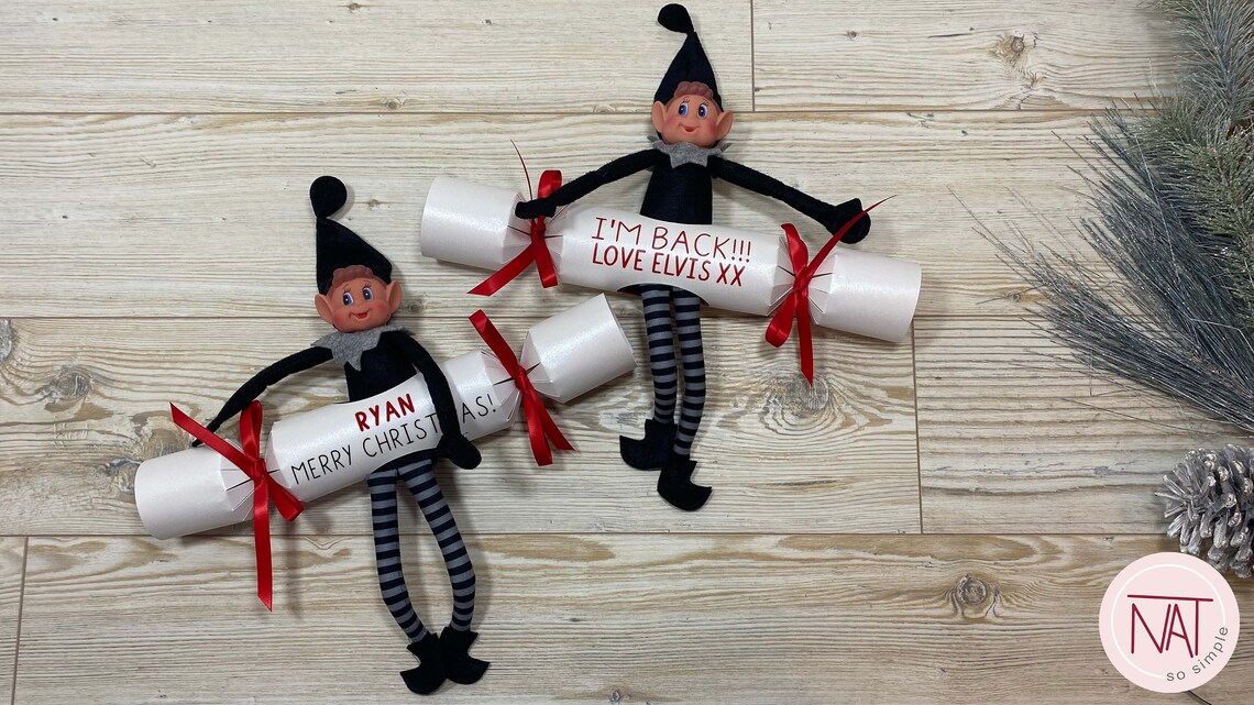 Children's Cracker Merry Christmas Cracker Elf Cracker - Etsy UK