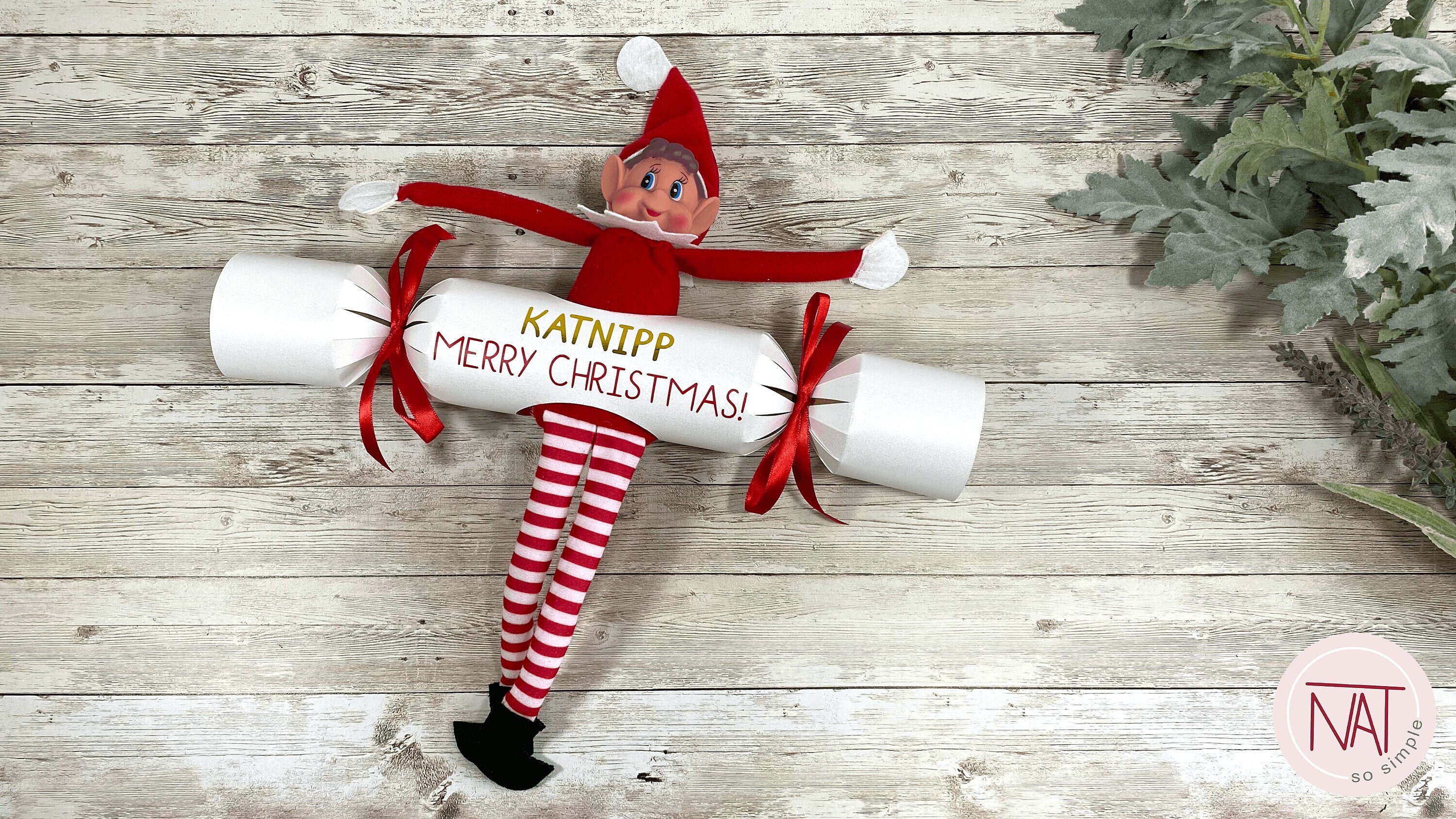 Children's Cracker Merry Christmas Cracker Elf Cracker - Etsy UK