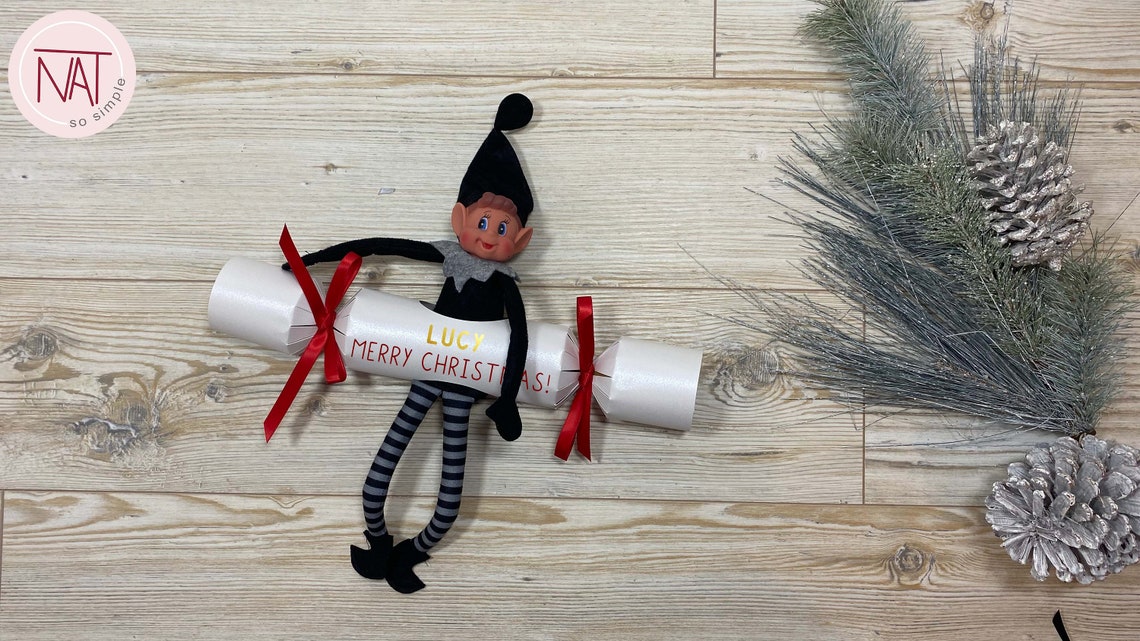 Children's Cracker Merry Christmas Cracker Elf Cracker - Etsy UK