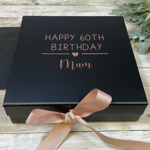 Personalised Birthday Boxes | Any Text | Happy Birthday Gift Box ...