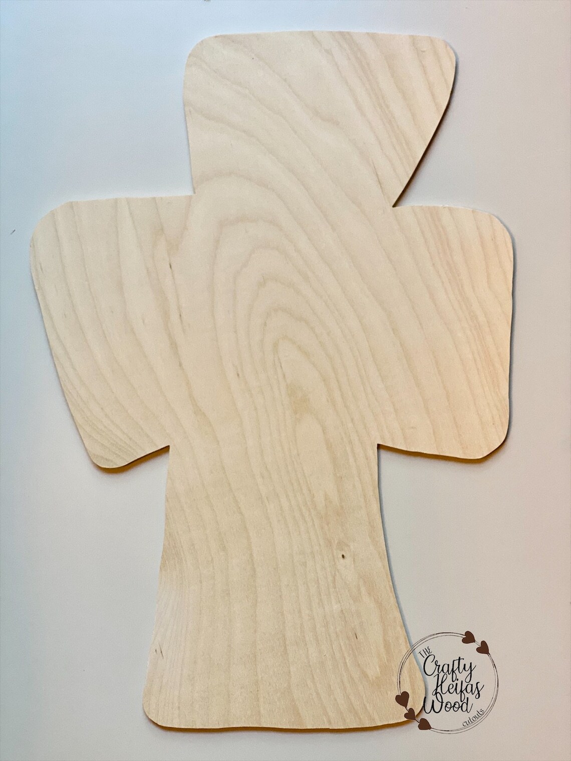 19.5 Whimsical Cross Unfinished Wood Cutout Door Hanger - Etsy