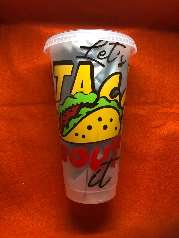 Junk Food Starbucks Cup with straw and lidFood Starbucks cup | Etsy