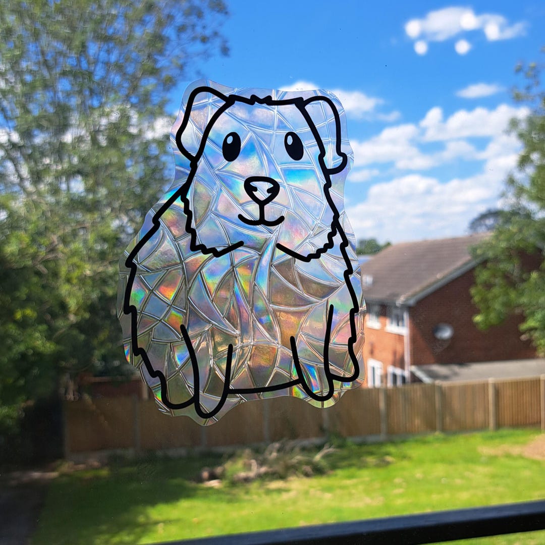 Guinea Pig Suncatcher Window Sticker, Cute Guinea Pig Window Sticker ...