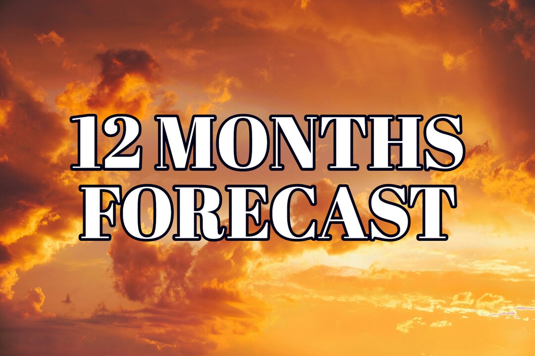 12 Months Forecast Future Reading Year Ahead Reading - Etsy