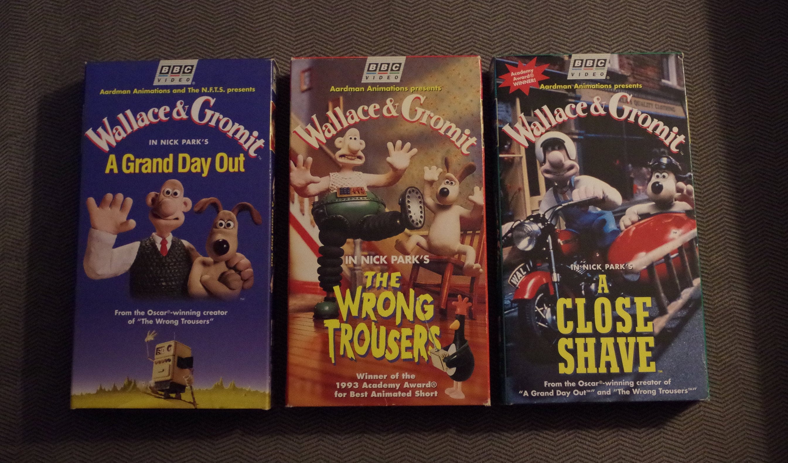 Wallace And Gromit A Grand Day Out Vhs