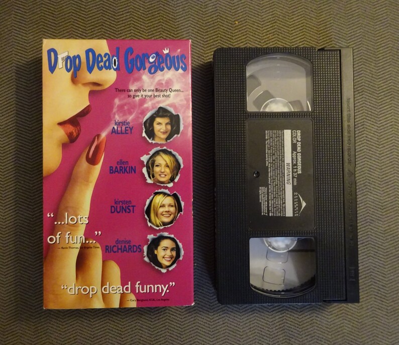 Vhs Drop Dead Gorgeous Kirstie Alley Denise Richards Etsy