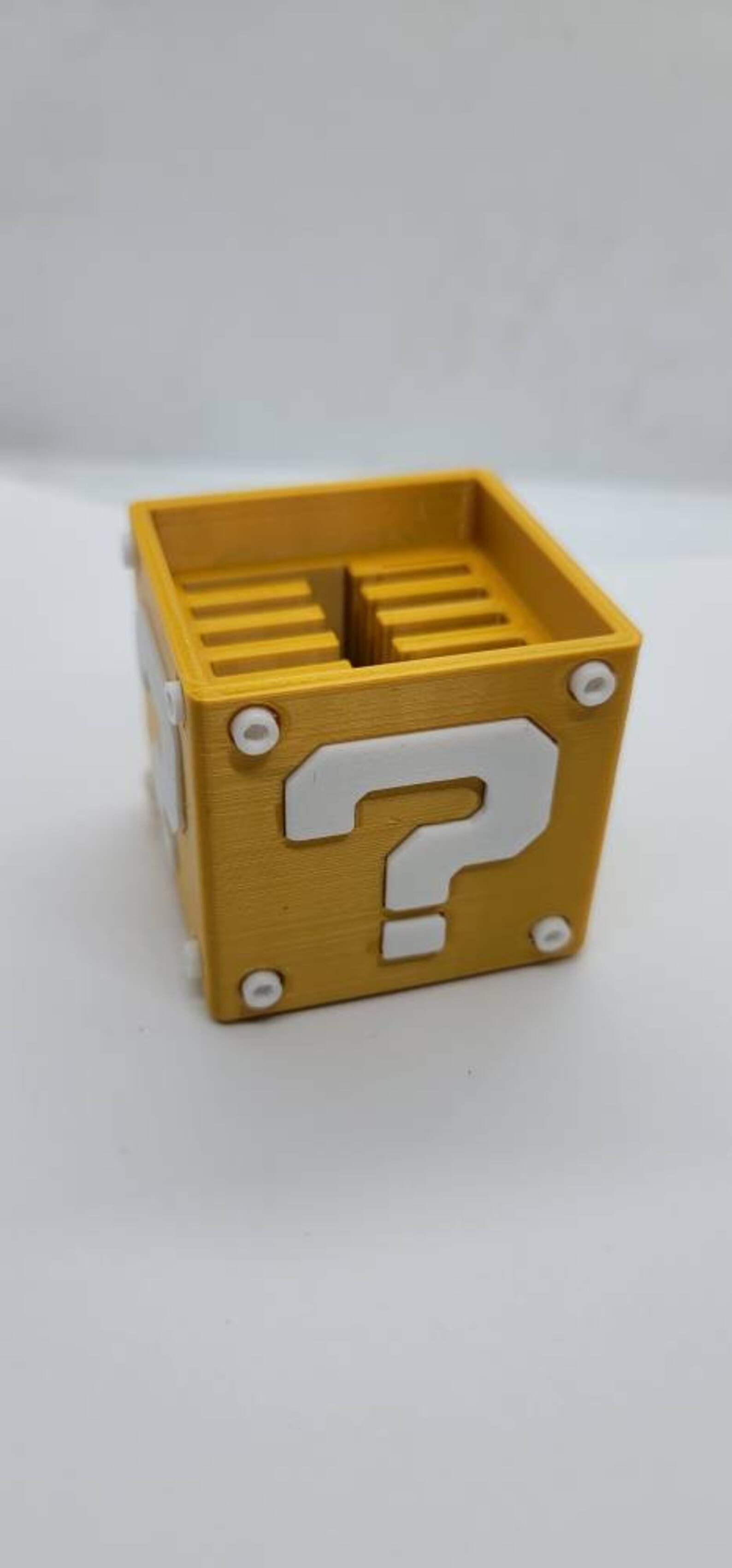 Mario Question Block Switch Game Holder 3D Printed | Etsy