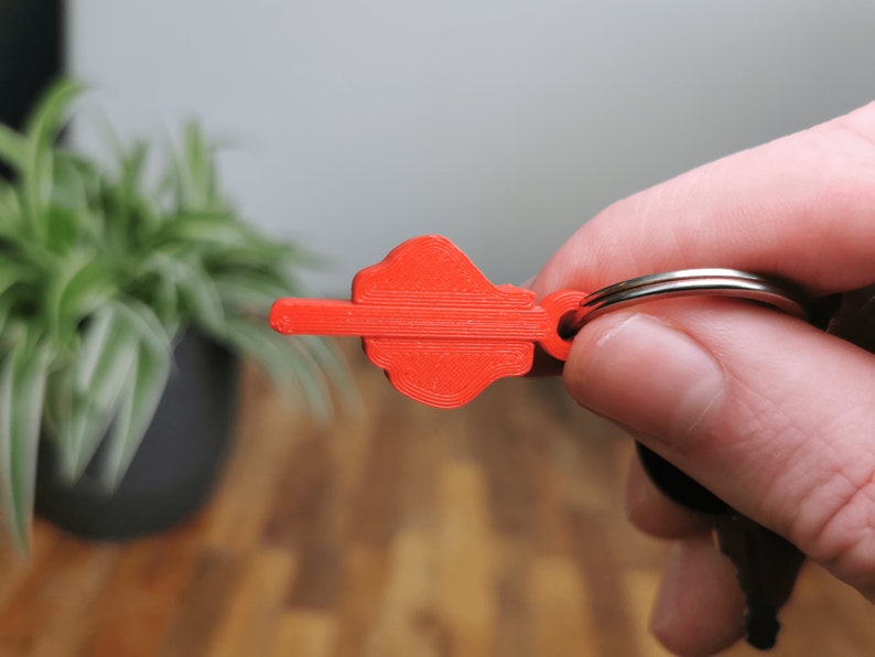 Middle Finger Keychain (3D Printed) -designed by Tomodesigns - Etsy