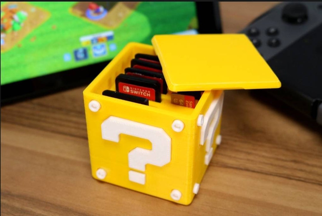 Mario Question Block Switch Game Holder (3D Printed) - Etsy