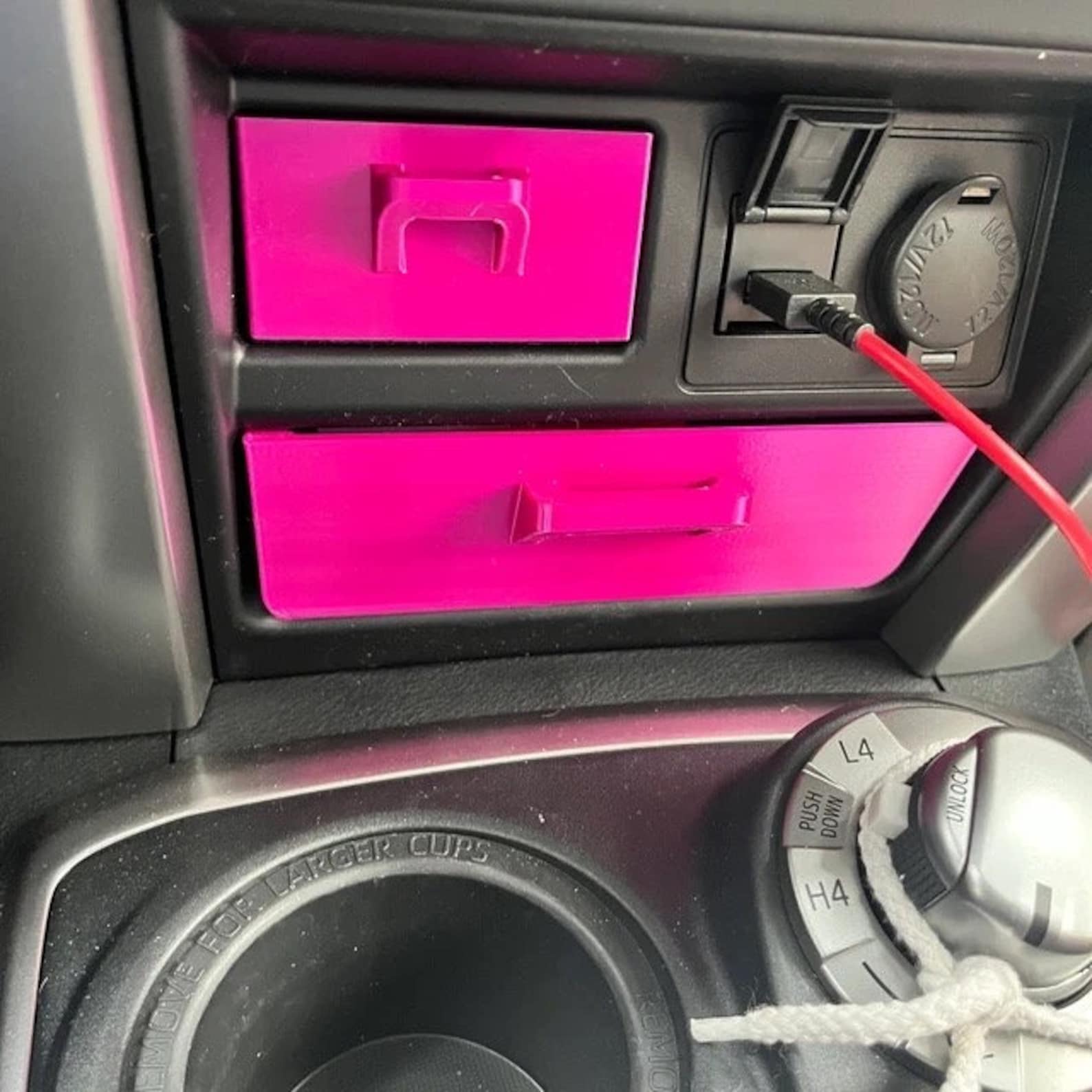5th Gen 2014 2024 4runner Storage Drawer 3D Printed - Etsy
