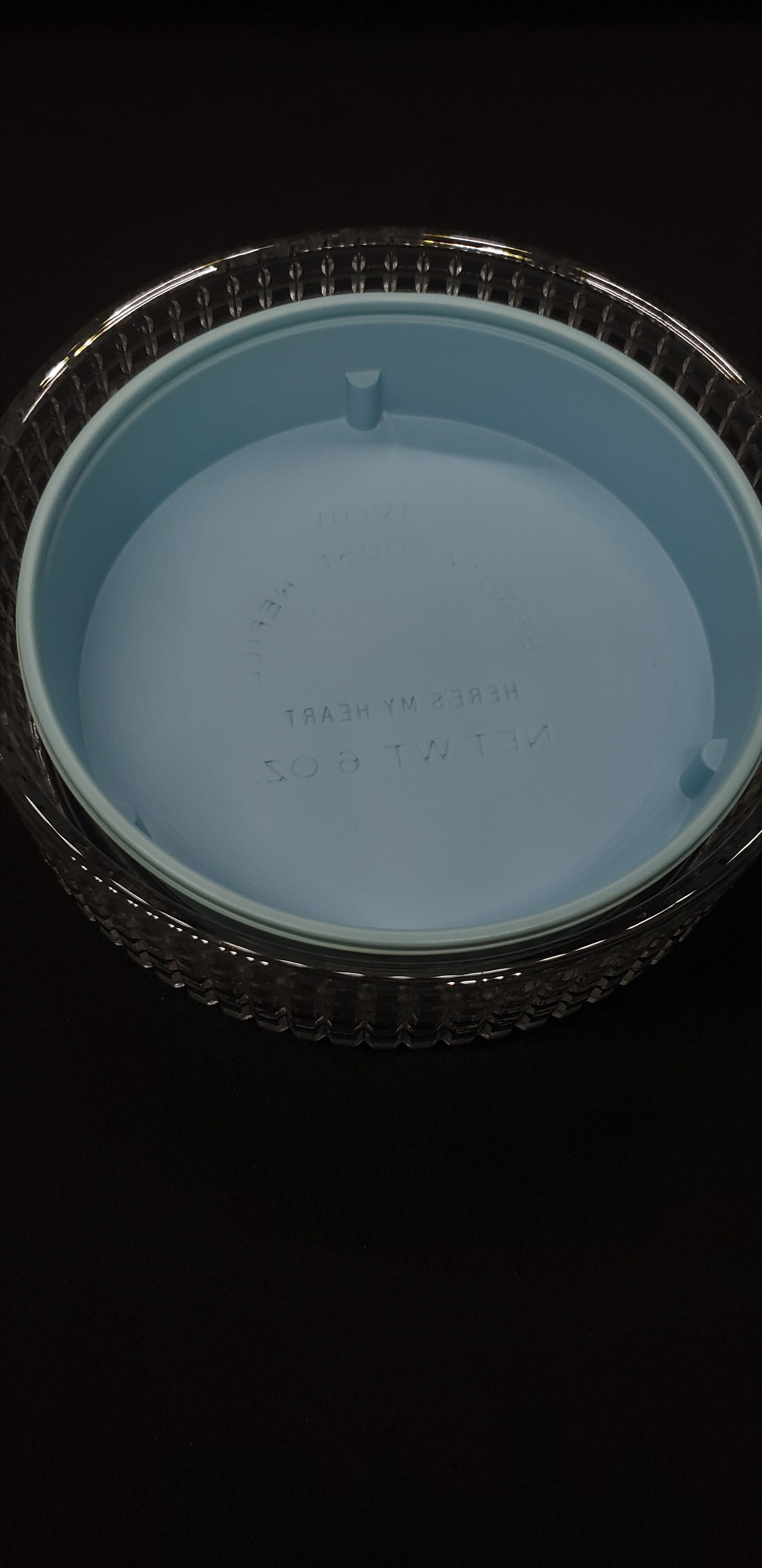 Vintage Avon Crystal Beauty Dust Powder Jar - Etsy