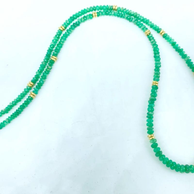 Emerald Jewelry Pre Loved - Etsy