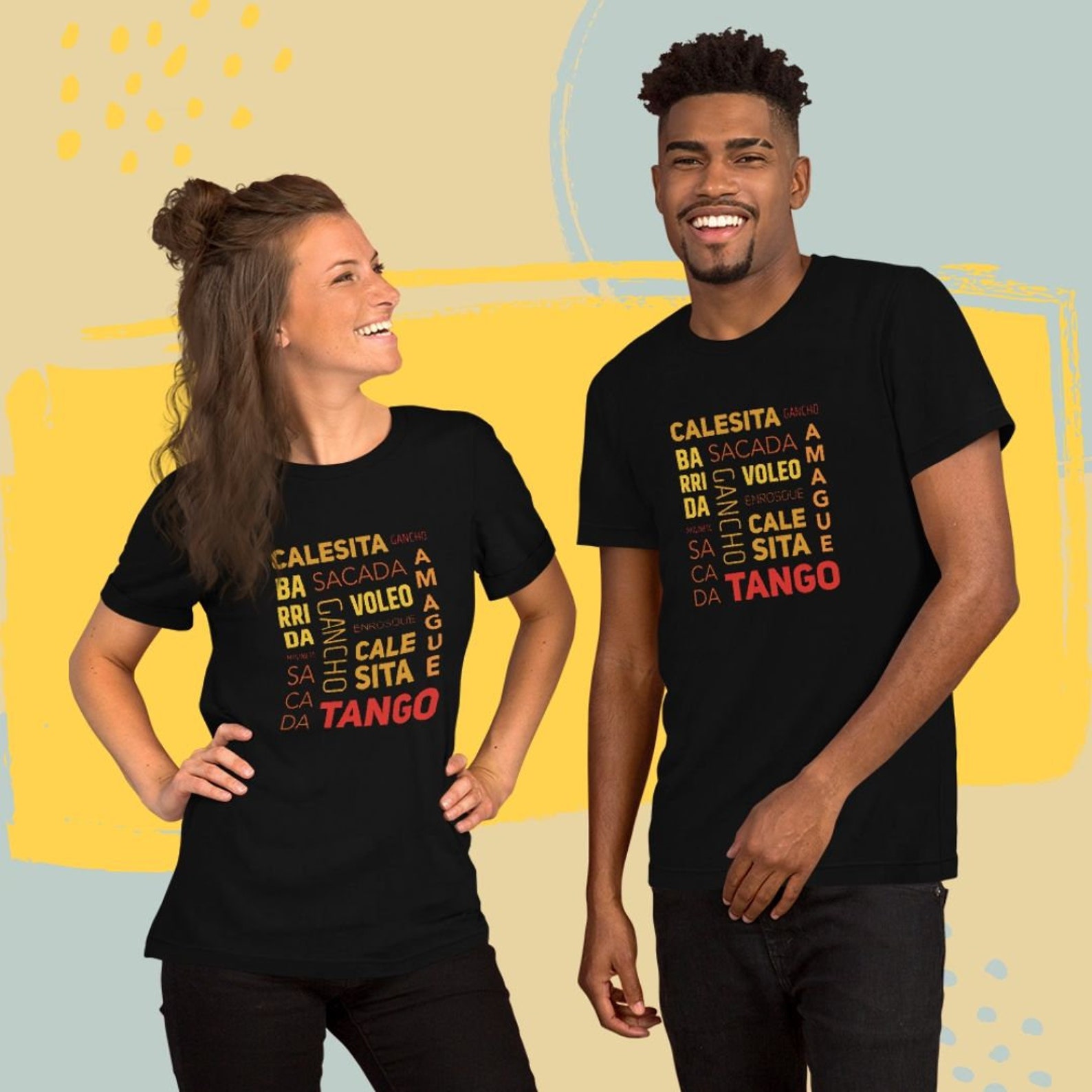 Tango Steps Unisex T-shirt Tango T-shirt Dancer Gift Dancer T-shirt ...