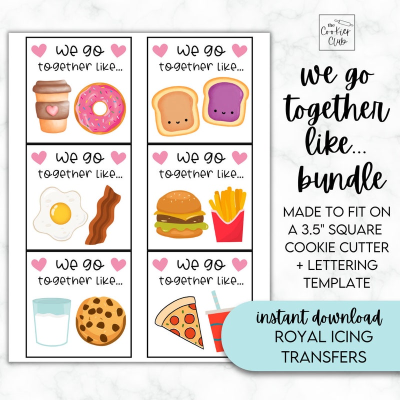 We Go Together Like - Etsy