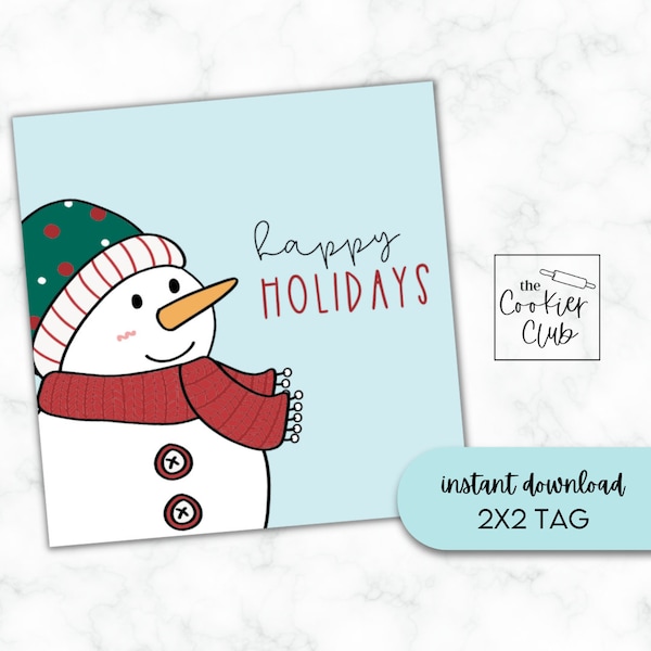Christmas Treat Tags - Etsy
