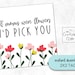 If Moms Were Flowers I'd Pick You Printable Mother's Day Cookie Tag ...