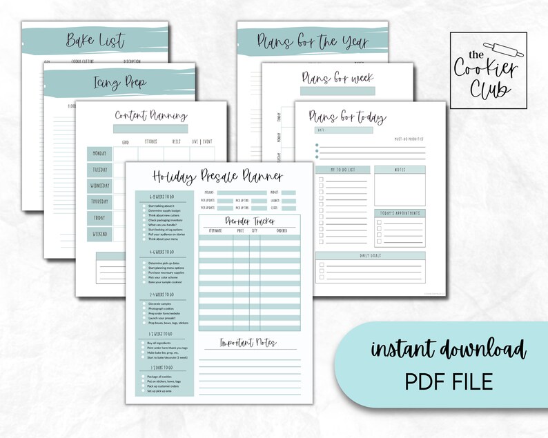 The Ultimate Cookie Presale Planning Guide and Printable Home - Etsy