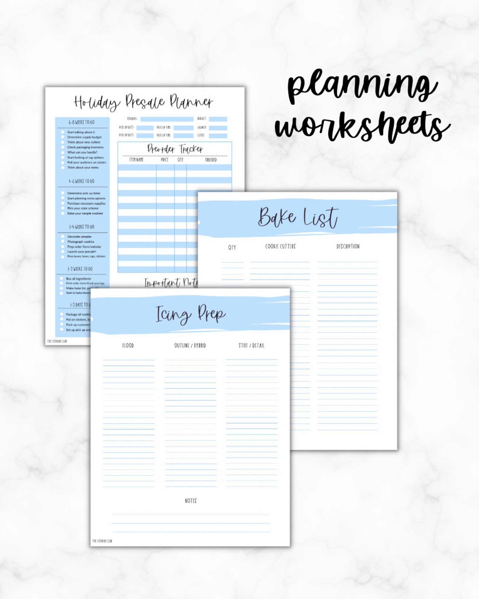 The Ultimate Cookie Presale Planning Guide and Printable Home Bakery ...