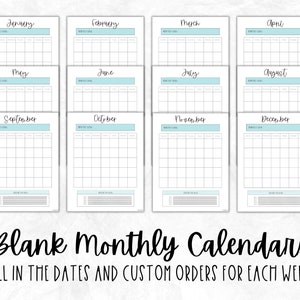 The Ultimate Home Bakery Planner - the Cookier Edition - Lifetime Use ...