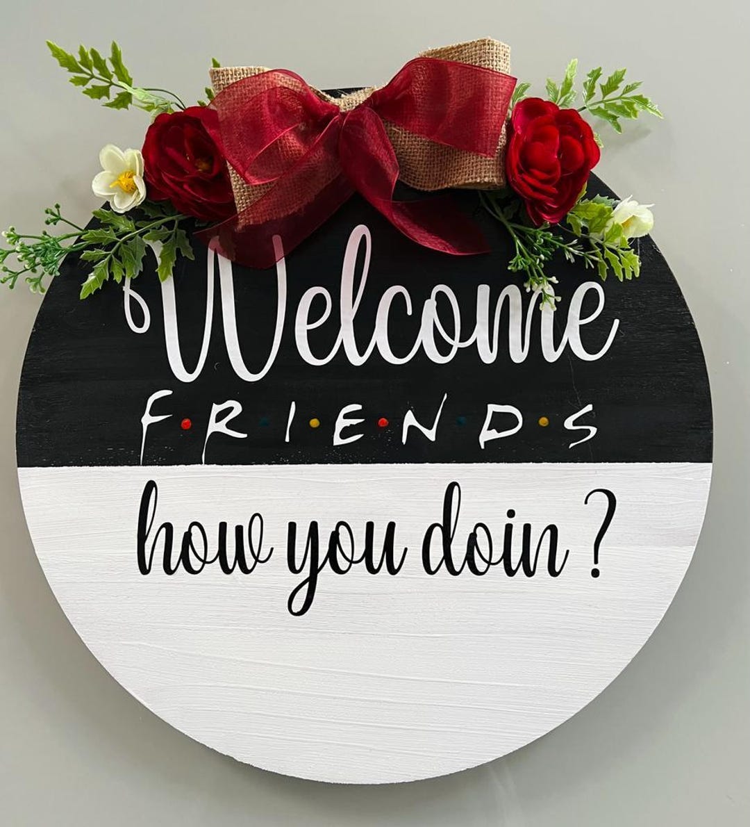 Personalised Wooden Welcome Sign Board - Warmly Greet Your Guests - Etsy