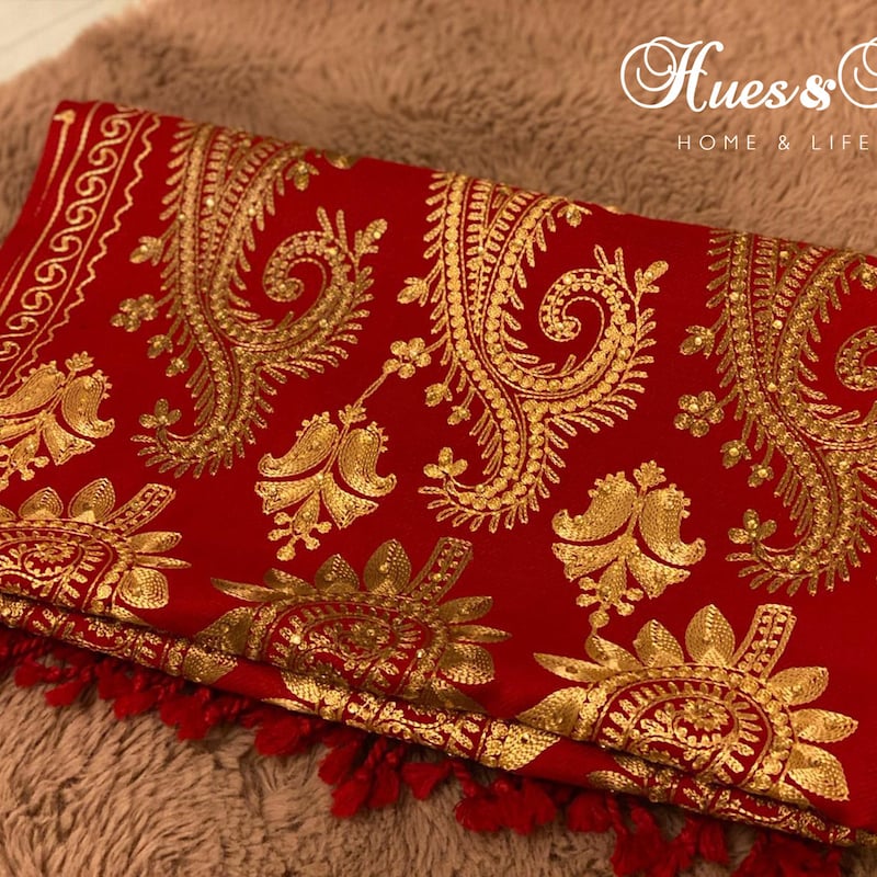 Chal de india - Etsy España