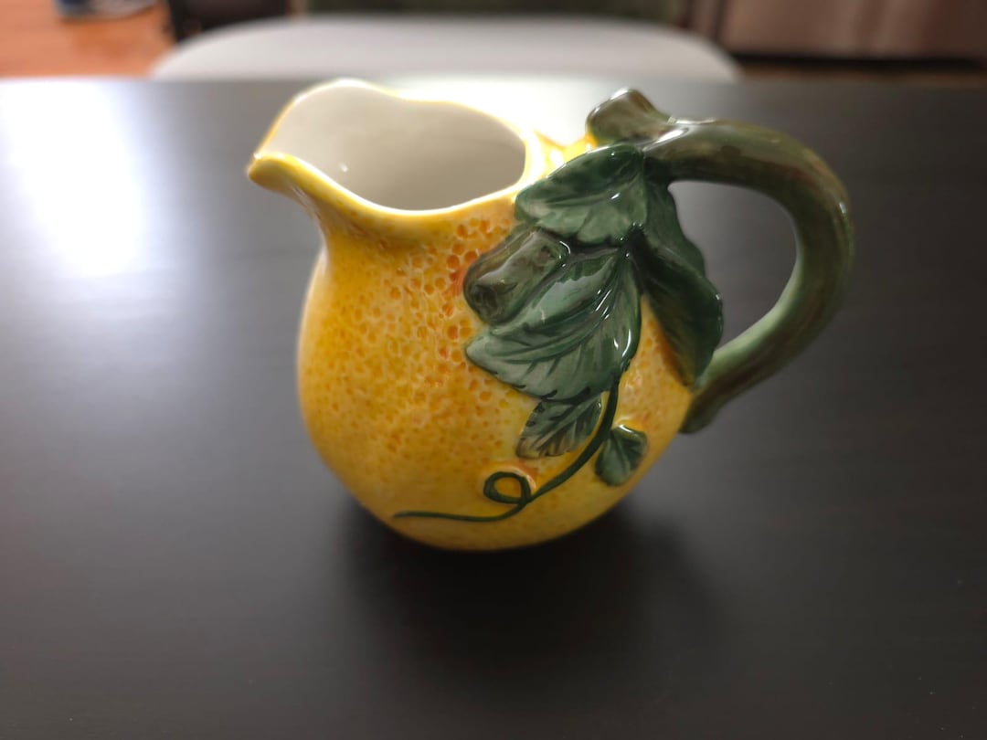 Corner Ruby Lemon Collection Creamer - Etsy