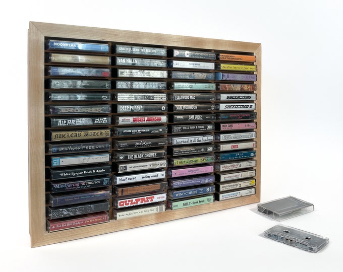 60 Slot Cassette Tape Holder - Etsy