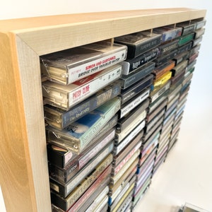100 Slot Cassette Tape Display Shelf - Etsy