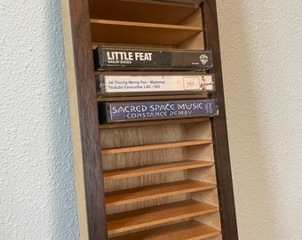 Minimalist Cassette Tape Shelf - Etsy