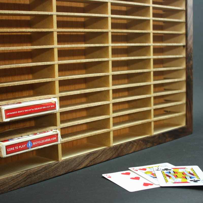 Shelf Holder for Playing Cards - Etsy