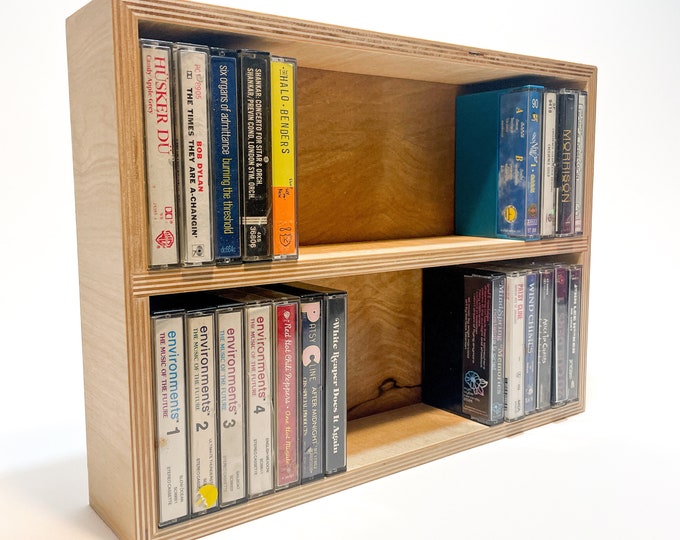 Minimalist Cassette Tape Shelf - Etsy